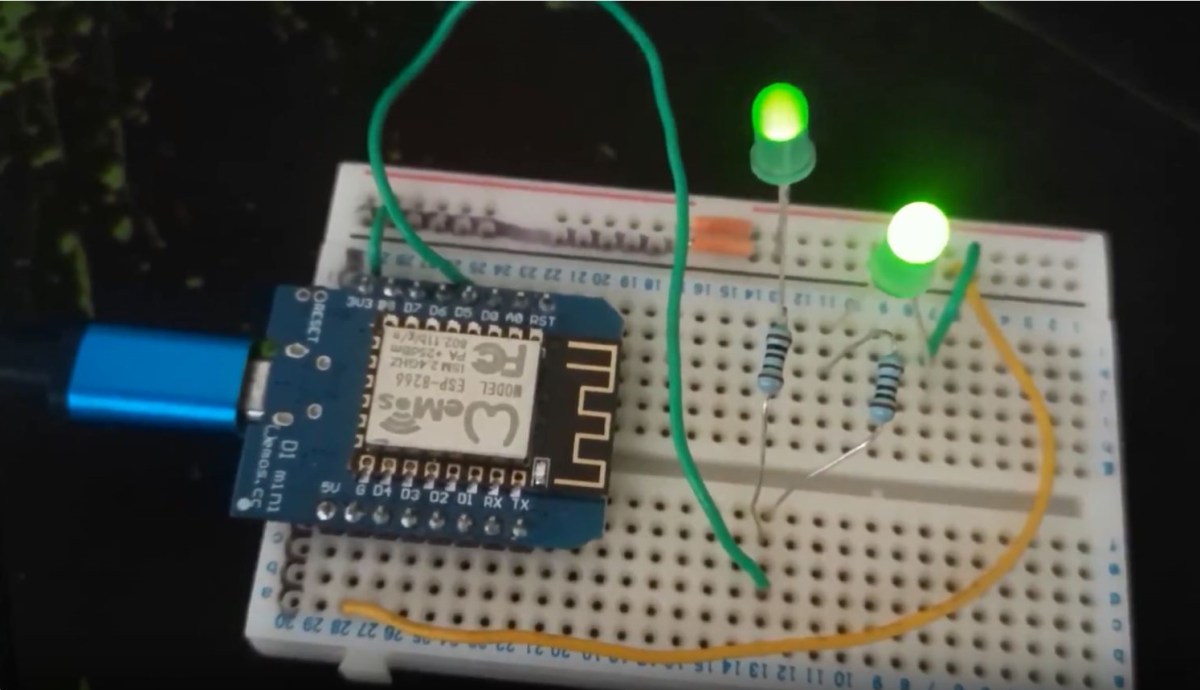 Controlling 2 LEDs with 1 pin – Medway Makers